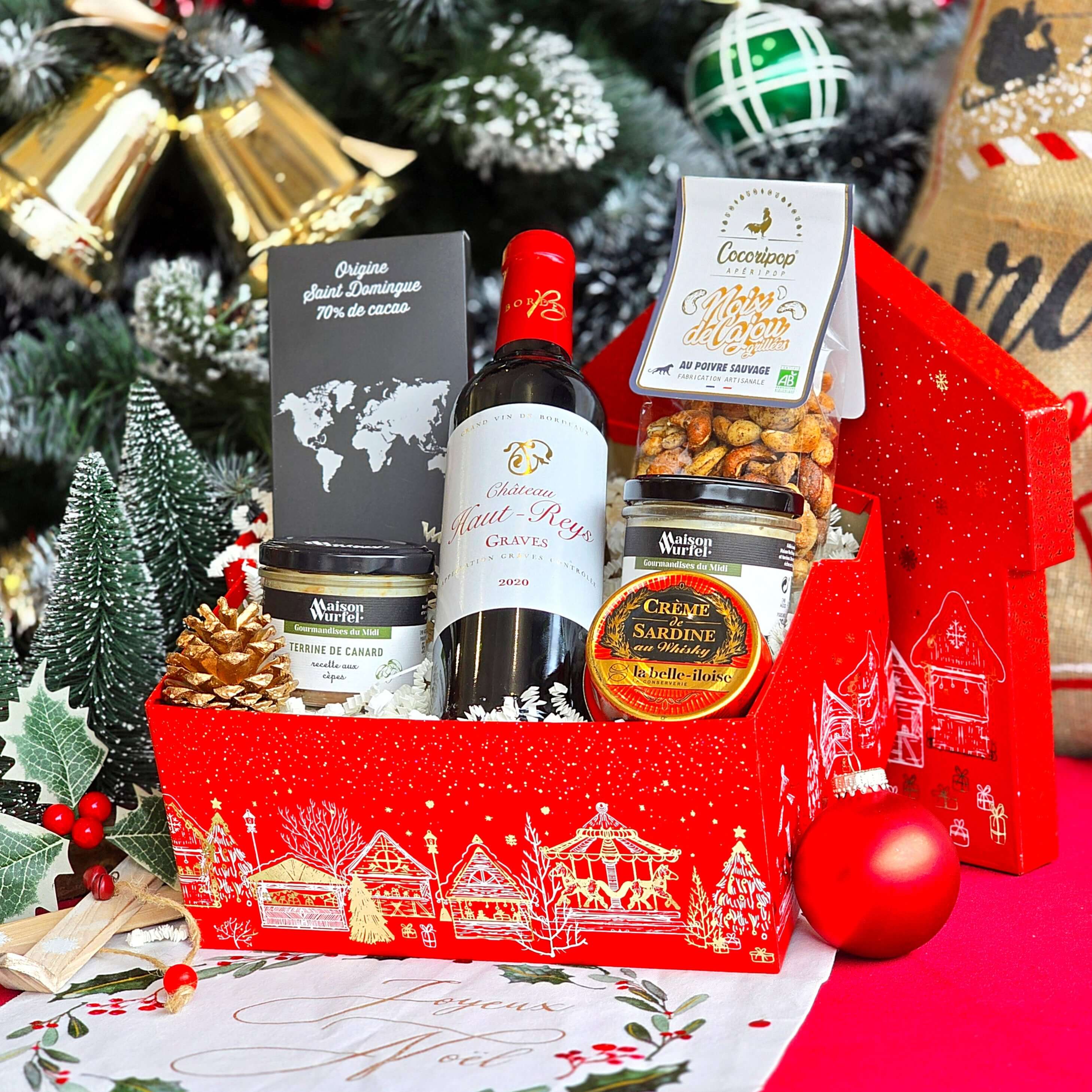 Paniers Cadeaux & Coffrets Gourmands Noël - Moins de 50 € – C'est Cela